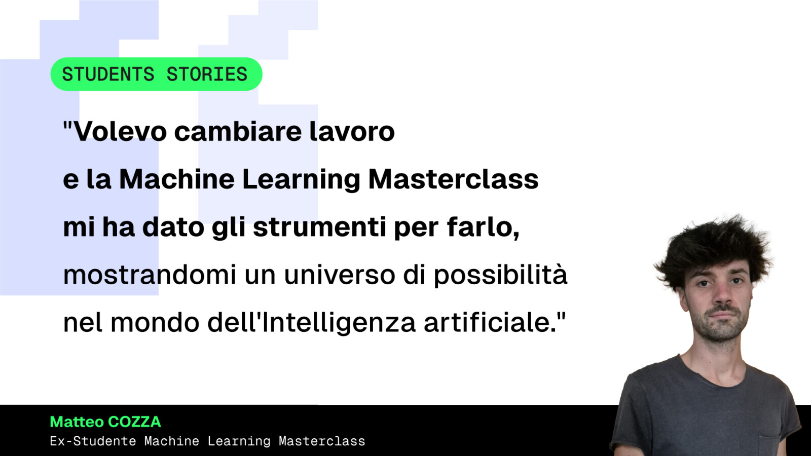 Data Masters Stories: intervista a Matteo Cozza