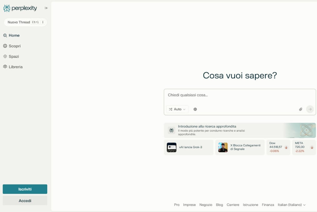 Cos'è Perplexity, AI a metà strada fra Google e GPT - Data Masters